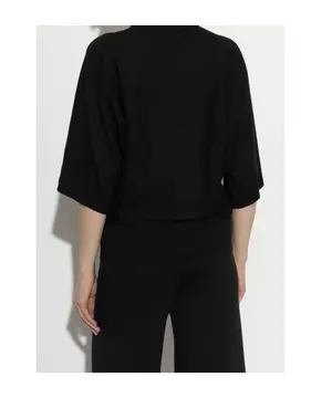 LISA YANG Norie Polo Knitted Top