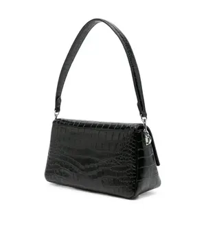 Tory Burch Charlie Croc-embossed Shoulder Bag