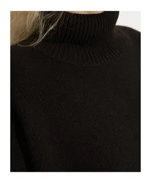 LISA YANG Zerlina Boxy Turtleneck Knitted Sweater