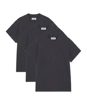 JIL SANDER Three-pack Of Short-sleeved T-shirts - Black