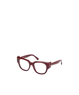 Max Mara Round Frame Eyeglasses - Red