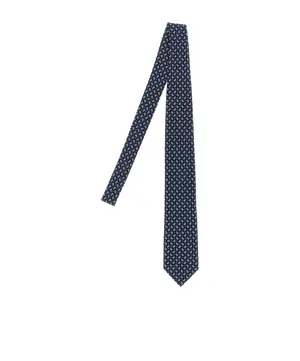 Brioni Patterned Tie - Blue