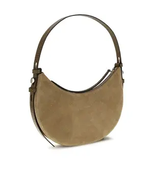 Tory Burch Romy Half-moon Shoulder Bag - Tan