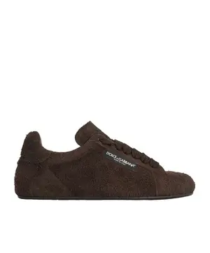 Dolce & Gabbana Portofino Merinos Low-top Sneakers - Brown
