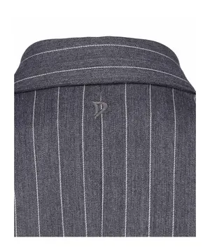 DONDUP Buttoned Striped Shirt Dress