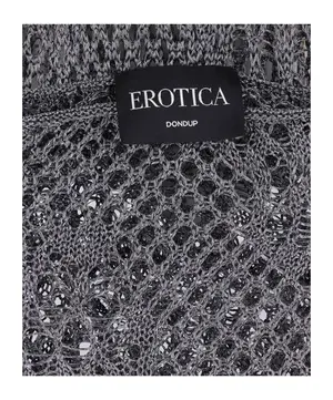 DONDUP Crochet Distressed Dress