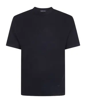 Emporio Armani Short-sleeved T-shirt - Micro Black Fancy