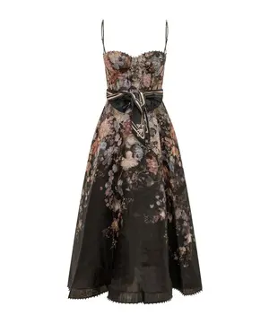 Zimmermann Valiant Corset Maxi Dress