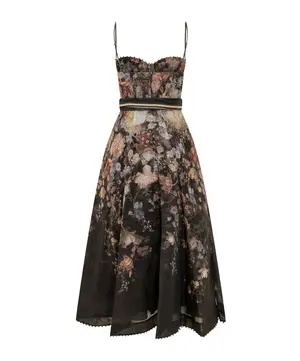 Zimmermann Valiant Corset Maxi Dress