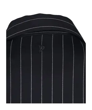 DONDUP Erotica Striped Maxi Shirt Dress