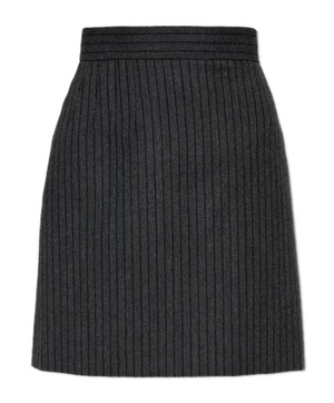 Versace Striped Mini Skirt