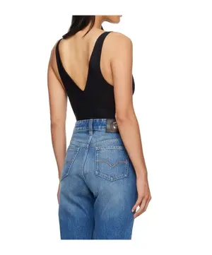 Versace V-neck Embellished One-piece Swimsuit