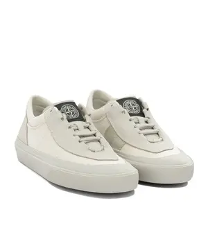 Stone Island Low-top Trainers With Compass Logo