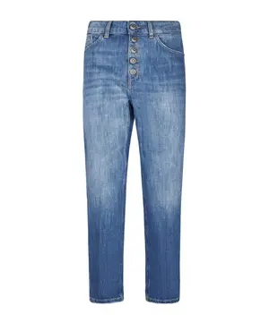 DONDUP Button-fly Cropped Jeans
