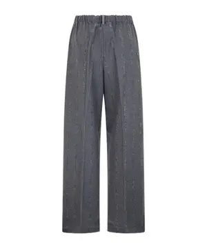 Fabiana Filippi Pleated Straight-leg Trousers