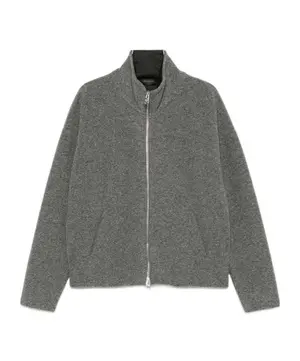 DONDUP Stand-collar Zip-up Casual Jacket - Gray