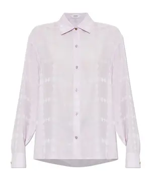 Versace Long Sleeve Shirt With Classic Collar