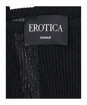 DONDUP Erotica" Logo Patch Knitted Trousers