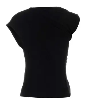 VIVIENNE WESTWOOD Asymmetric Top With Embroidered Orb