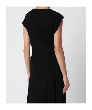 VIVIENNE WESTWOOD Asymmetric Top With Embroidered Orb