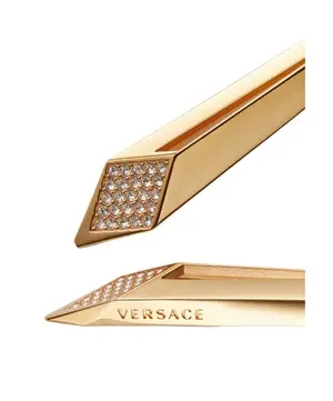 Versace Blade Embellished Earrings