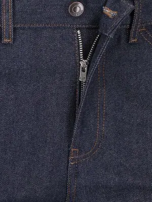 Loro Piana Straight-leg Jeans With Contrast Stitching