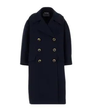 Balenciaga Double Breasted Coats For Women