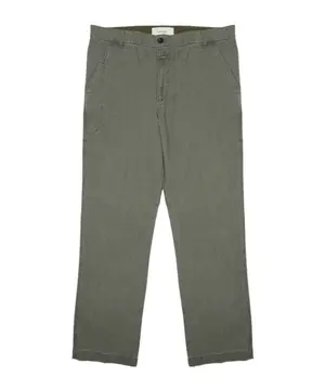 Closed Straight-leg Tailored Pants - Gray