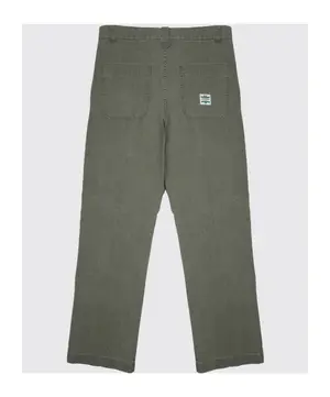 Closed Straight-leg Tailored Pants - Gray