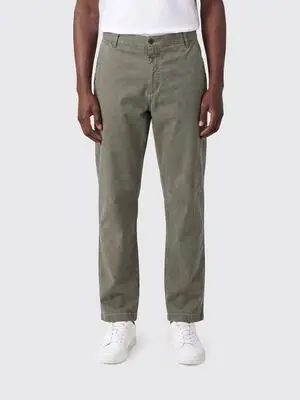 Closed Straight-leg Tailored Pants - Gray