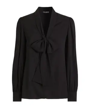 Dolce & Gabbana Stretch Charmeuse Blouse