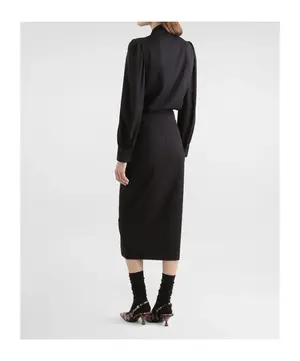 Dolce & Gabbana Stretch Charmeuse Blouse