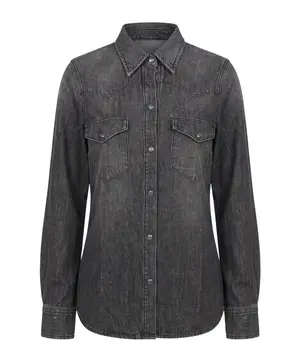 NILI LOTAN Long-sleeve Button-up Shirt