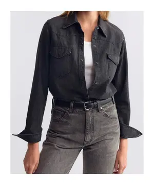 NILI LOTAN Long-sleeve Button-up Shirt