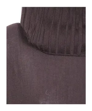D.exterior High-neck Knit Sweater