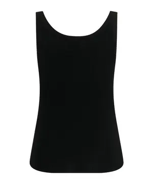 Elisabetta Franchi Logo-detail Knit Vest