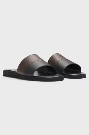 Hugo Boss Logo-debossed Slides