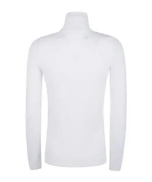 D.exterior Ribbed-knit Turtleneck Sweater