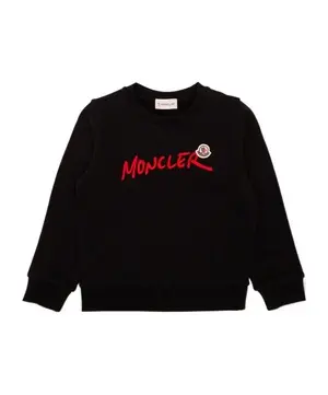 Moncler Long Sleeve Crewneck Sweatshirt With Logo