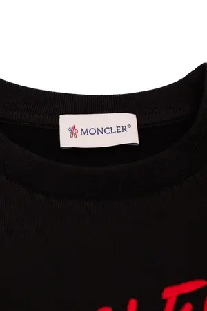 Moncler Long Sleeve Crewneck Sweatshirt With Logo