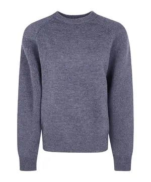 THE FRANKIE SHOP Raglan Sleeved Padded Shoulder Jumper
