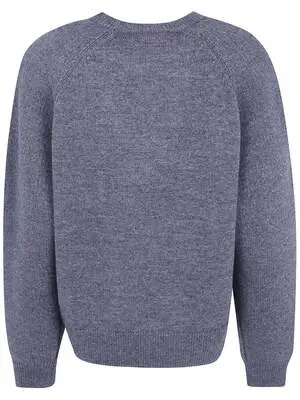 THE FRANKIE SHOP Raglan Sleeved Padded Shoulder Jumper