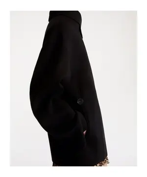 Marella Double-breasted Wool-blend Coat
