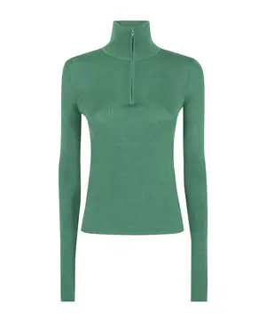 THE FRANKIE SHOP Sade Knit Zip Jumper