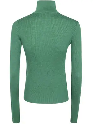 THE FRANKIE SHOP Sade Knit Zip Jumper