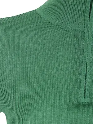THE FRANKIE SHOP Sade Knit Zip Jumper