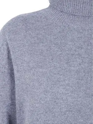 THE FRANKIE SHOP Gala' Padded Knit Turtleneck