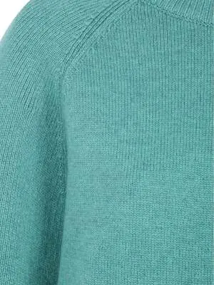 THE FRANKIE SHOP Lina Round Neck Jumper - Green