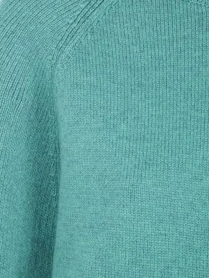 THE FRANKIE SHOP Lina Round Neck Jumper - Green