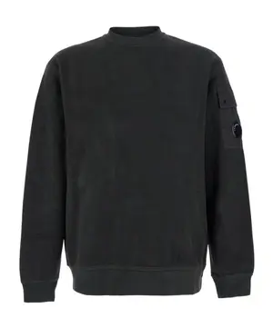 C.P. COMPANY Long Sleeve Crewneck Sweatshirt - Grey